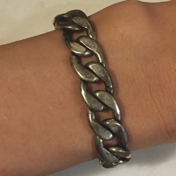 Fossil | Jewelry | Fossil Brand Chain Link Bracelet | Poshmark